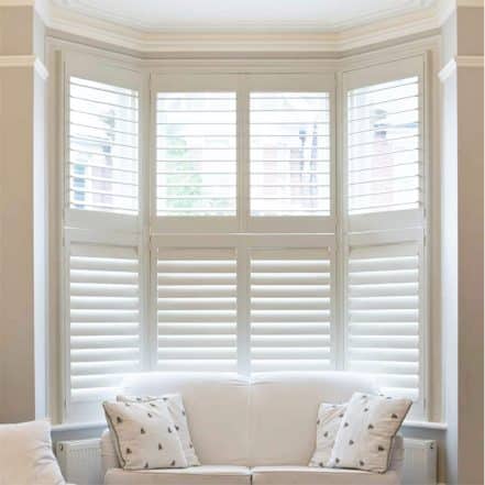 Bay Window Shutters - Better Covering Shutters