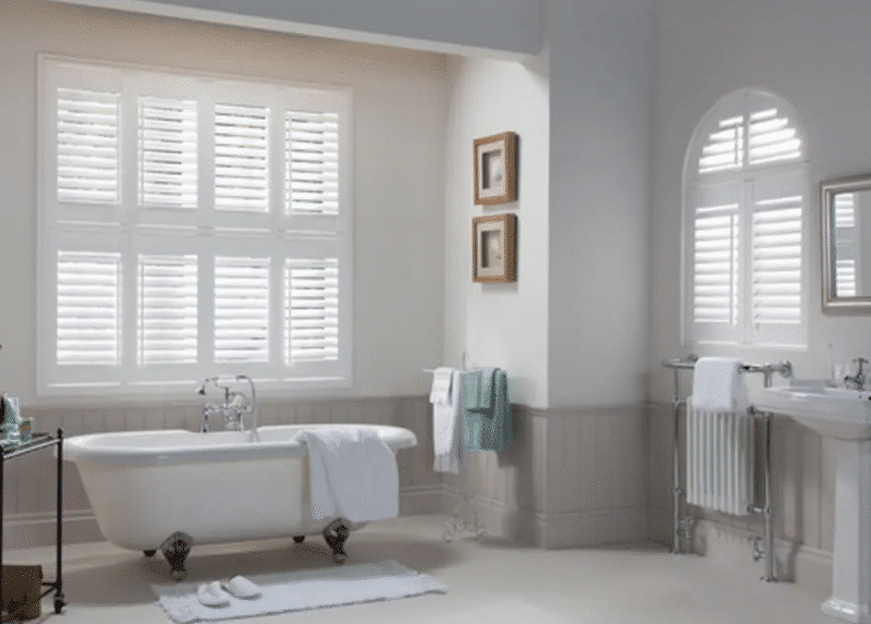 Bathroom Window Shutters - Better Covering Shutters